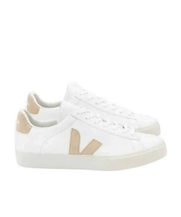VEJA Logo Low-cut Sneakers - White