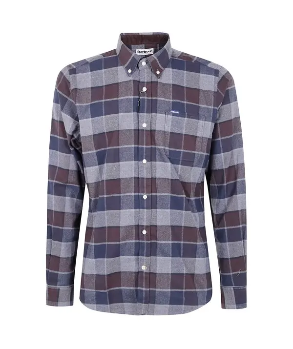 Barbour Valley Tailored' Shirt - Gray