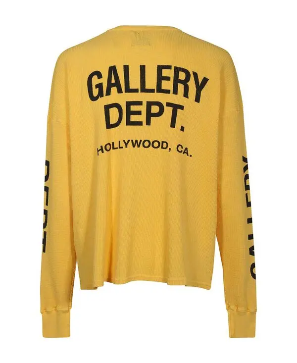 GALLERY DEPT. Logo Round-necked T-shirt