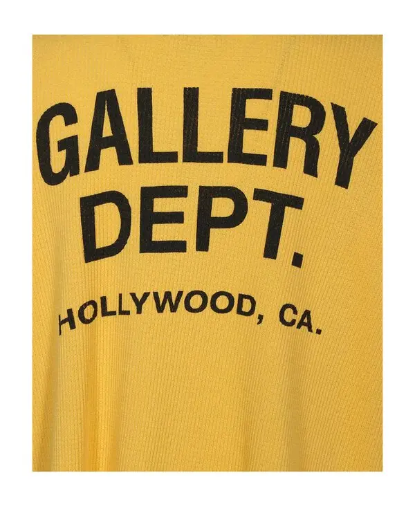 GALLERY DEPT. Logo Round-necked T-shirt