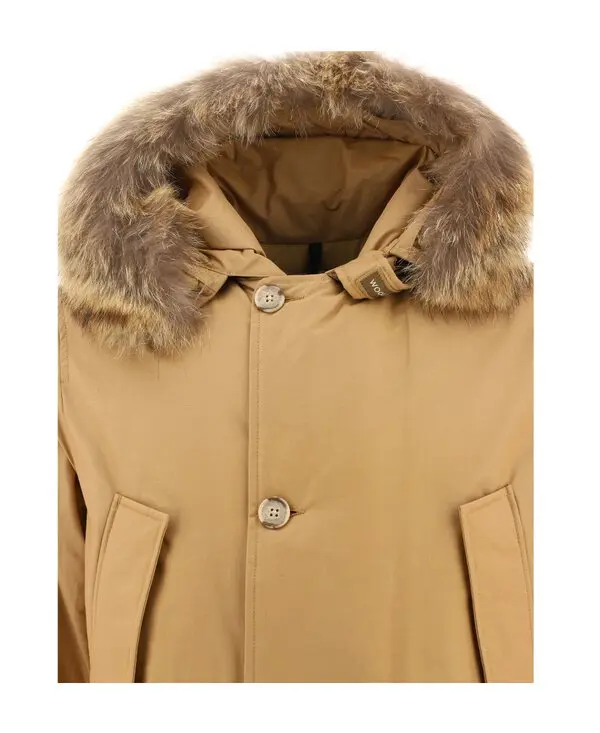 Woolrich Logo Down Jacket