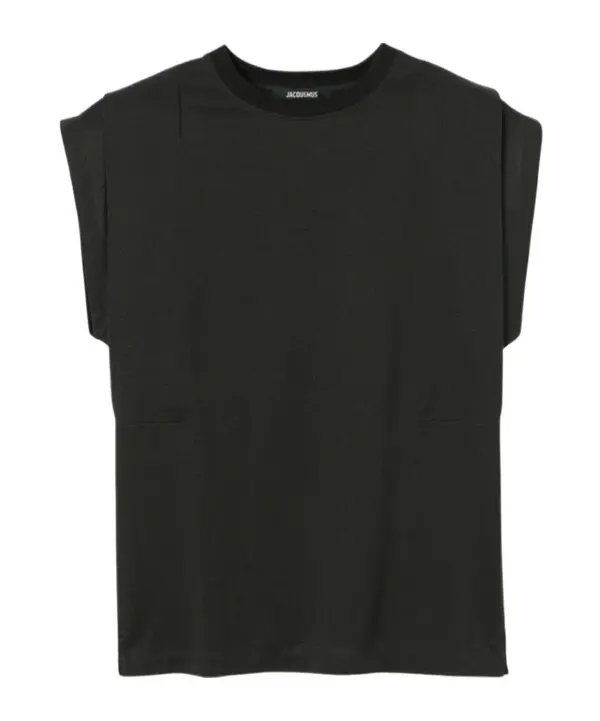 Jacquemus Crew Neck Vest - Black
