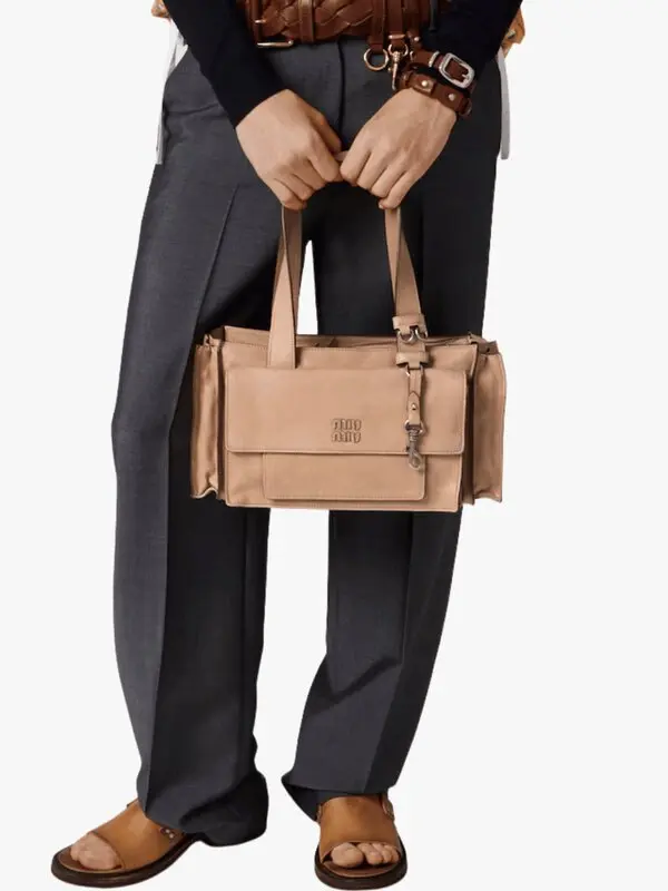 Miu Miu Zippered Shoulder Bag