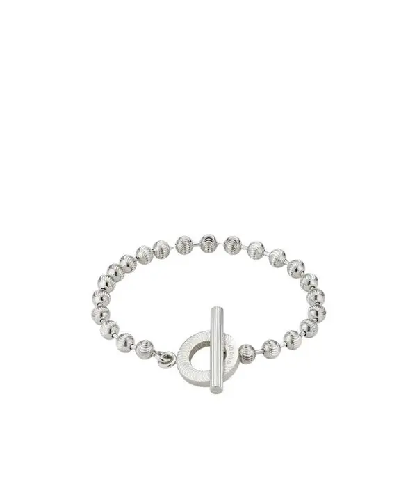 Gucci Logo Engraved Bracelet - Gray