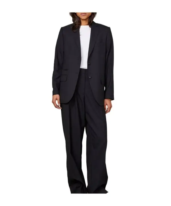 Officine Générale Long-sleeve Blazer - Black