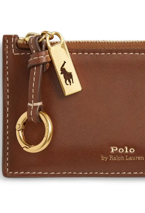 Polo Ralph Lauren Zip Leather Wallet
