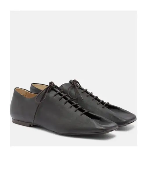 LEMAIRE Souris Leather Derby Shoes