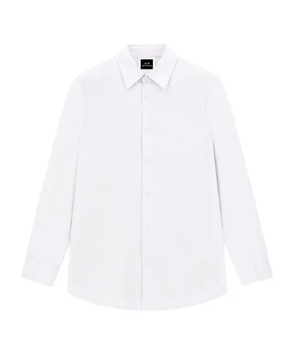 Armani Exchange Button-fastening Striped Shirt