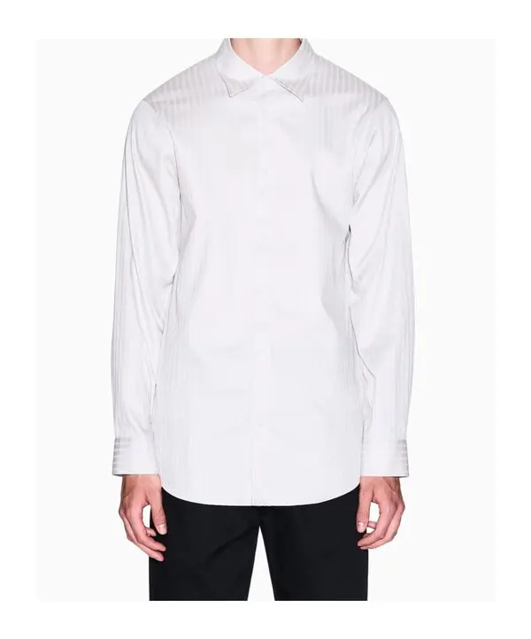 Armani Exchange Button-fastening Striped Shirt