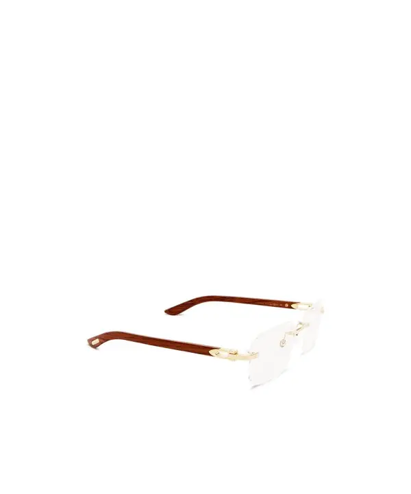 Cartier Rectangle Frame Glasses