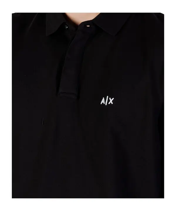 Armani Exchange Long-sleeved Polo Shirt