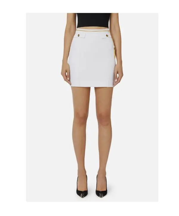 Elisabetta Franchi Chain-belt Mini Skirt