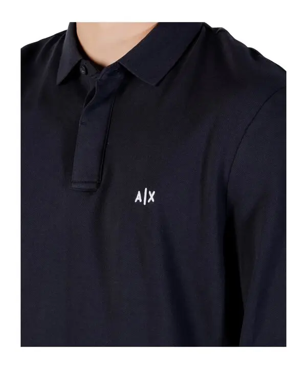 Armani Exchange Long-sleeved Polo Shirt
