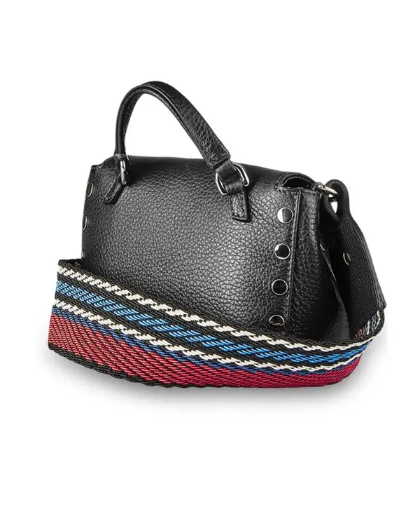 ZANELLATO Logo Shoulder Bag - Black