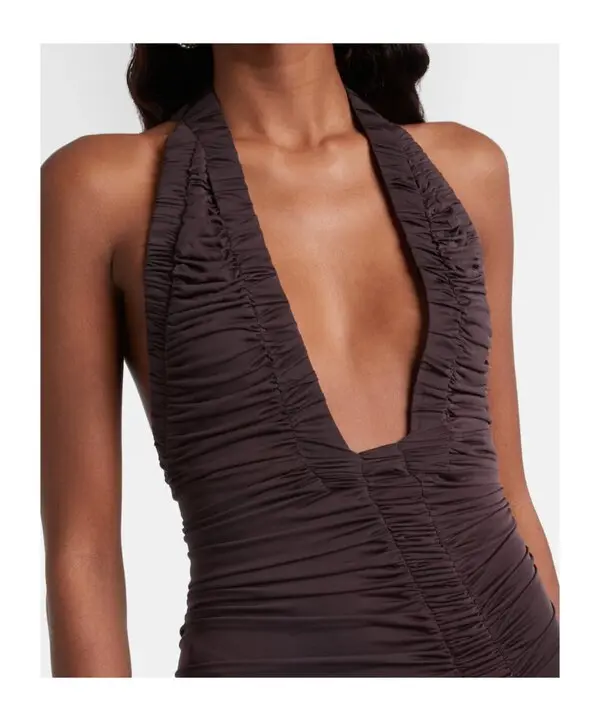 Christopher Esber Pleated Backless Dress