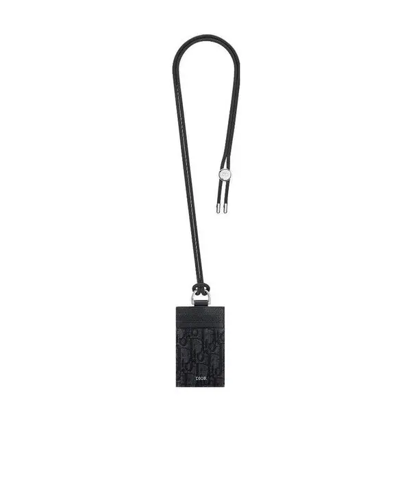 Dior D-touch Vertical Card Holder
