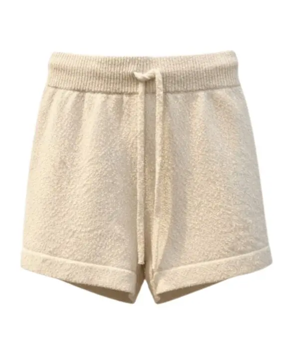 ROBERTO COLLINA Elastic Waist Shorts - Nude