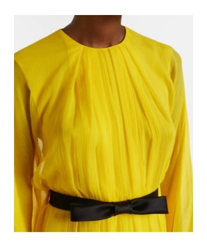 Givenchy Belted Silk Gown