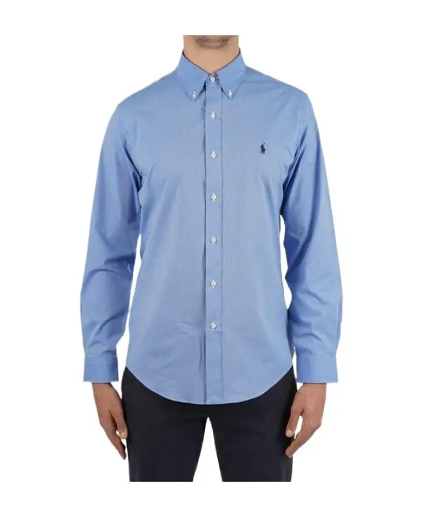 Polo Ralph Lauren Logo Embroidered Long Sleeved Shirt