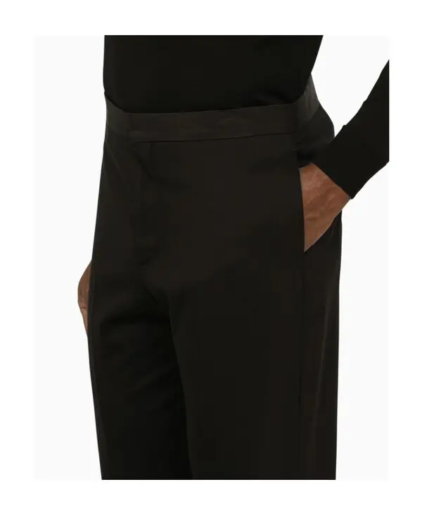 Off-White Straight Leg Tailored Trousers