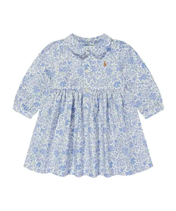 Polo Ralph Lauren Long Sleeve Dress - Blue