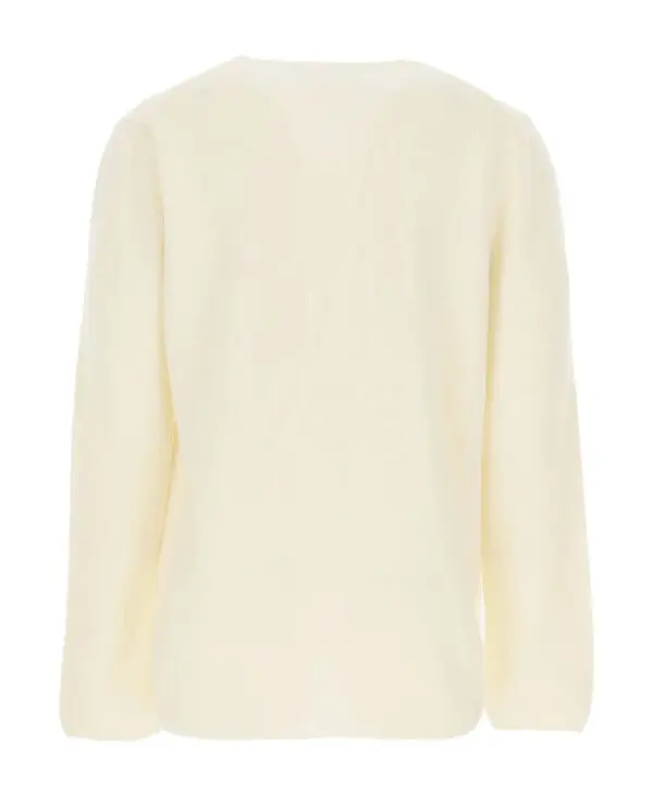 Comme Des Garçons Round-neck Knitted Pullover