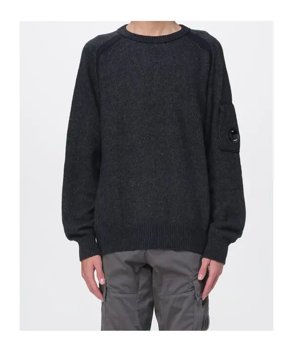 C.P. COMPANY Long-sleeved Crewneck Jumper