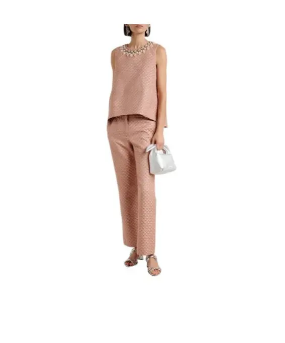 AQUAZZURA Mirrored Leather Mules