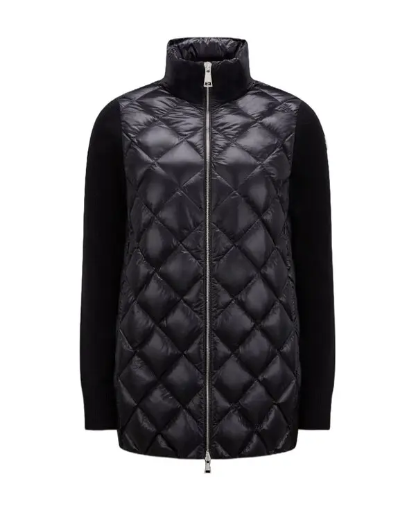Moncler Padded Wool Cardigan
