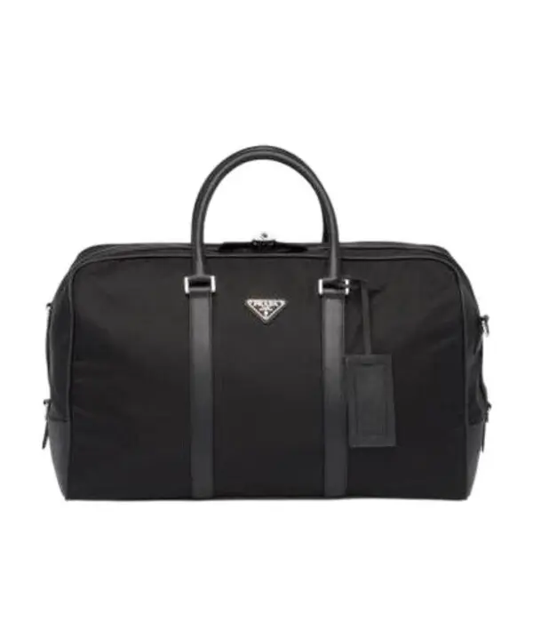 Prada Logo Travel Bag