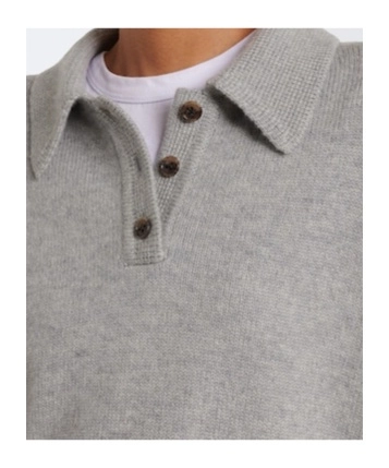 LISA YANG Etta Cashmere Polo Sweater