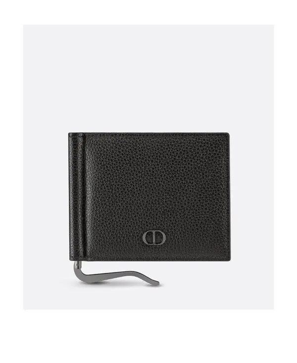 Dior Wallet With Bill Clip