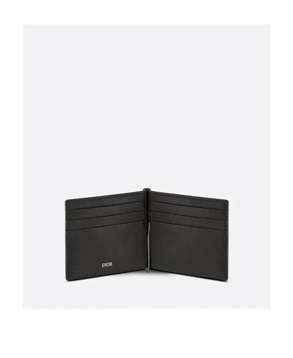 Dior Wallet With Bill Clip