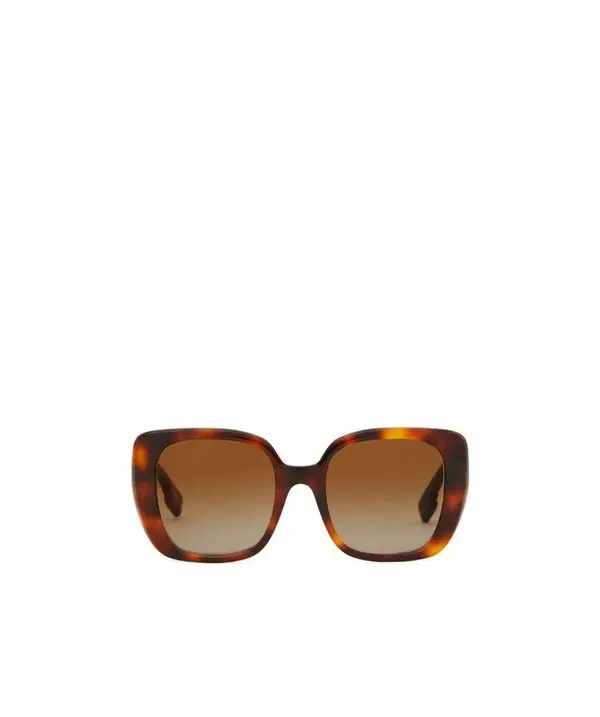 Burberry Tortoiseshell Oversized Square-frame Sunglasses - Brown