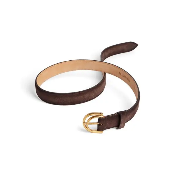 Balenciaga Rodeo Belt In Light Espresso
