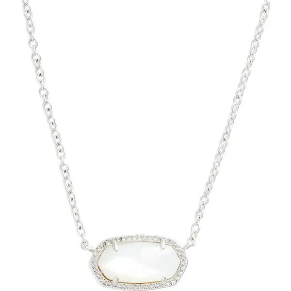 Kendra Scott Elisa Pendant Necklace - Iridescent