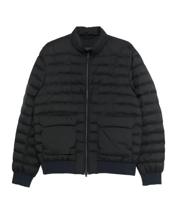 Herno Pocket Quilted Jacket - Black