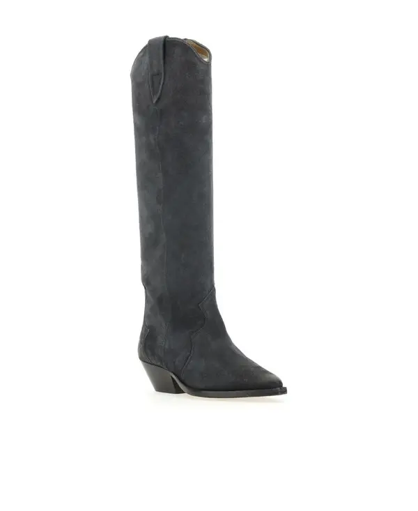 Isabel Marant Étoile Denvee Pointed-toe Knee-length Boots