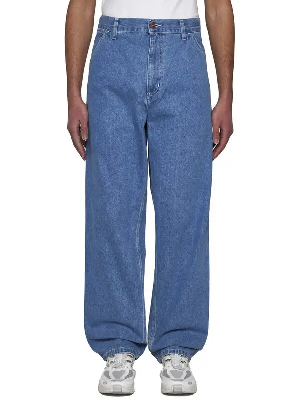 Carhartt Work In Progress Straight-leg Mid-rise Jeans