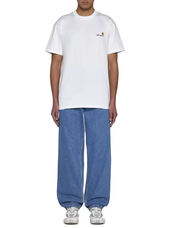 Carhartt Work In Progress Straight-leg Mid-rise Jeans
