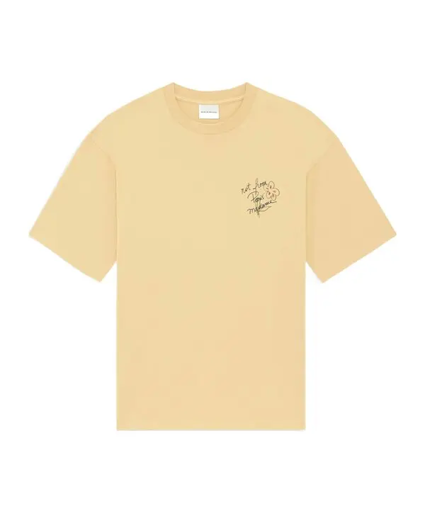 Drole De Monsieur Crew-neck T-shirt - Nude