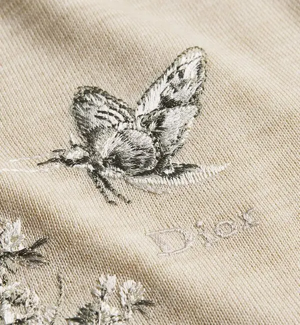 Dior Dioriviera Embroidered Short-sleeved Sweater