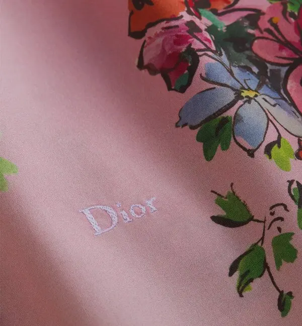 Dior Dioriviera Tied Cropped Blouse