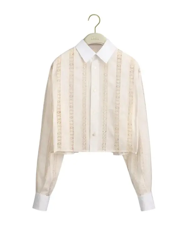 Dior Dioriviera Embroidered Blouse