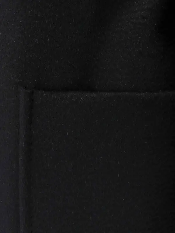 Max Mara Camel-hair Robe Coat - Black
