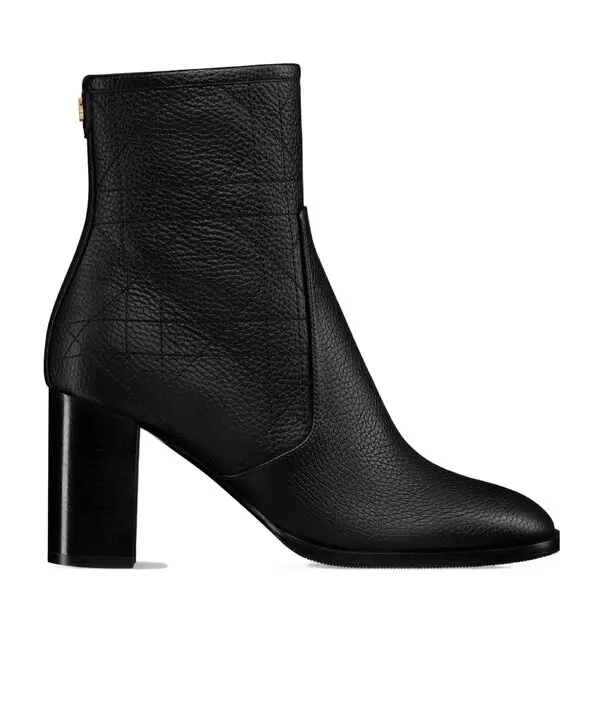 Dior Time High-heeled Ankle Boots - Black