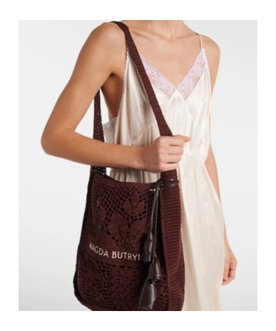 Magda Butrym Medium Crochet Tote Bag
