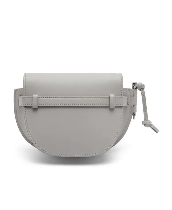Loewe Mini Gate Dual Bag In Soft Calfskin And Jacquard