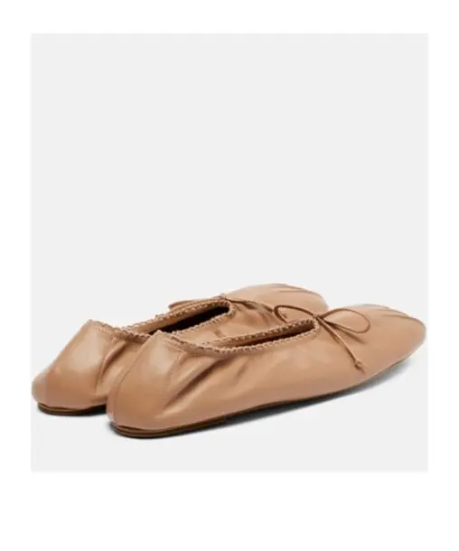 Magda Butrym Leather Ballet Flats