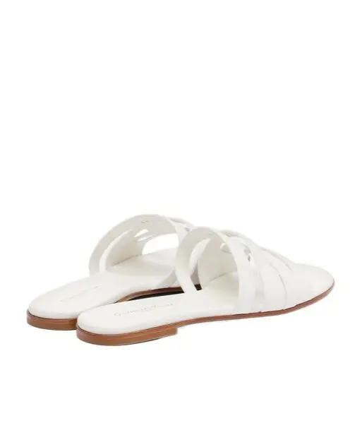 GIANVITO ROSSI Leather Slides